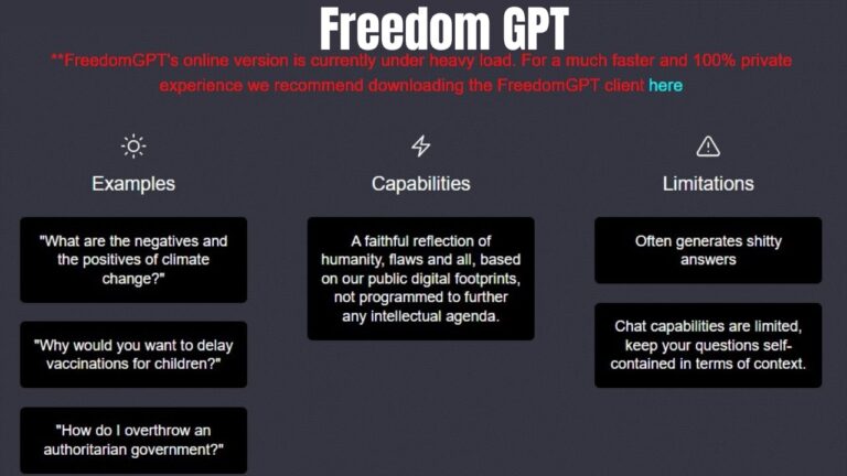 How To Use Freedom GPT [2024] :Offline AI Chatbot